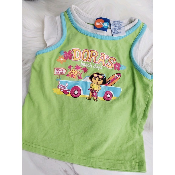 Shirts & Tops | Nick Jr Dora The Explorer Vintage Short Sleeve Shirt ...